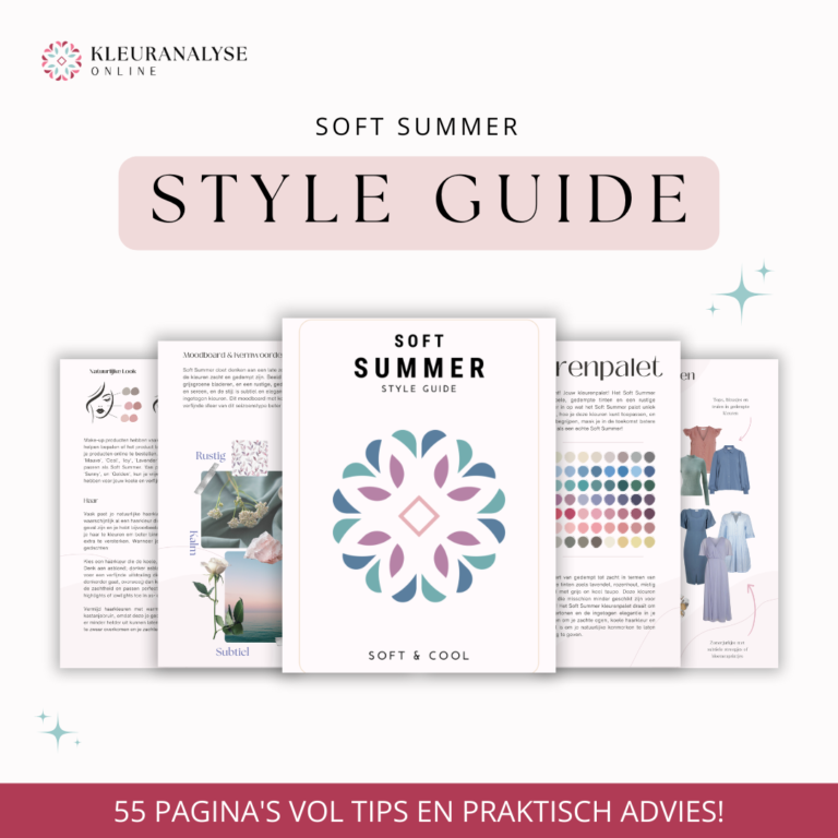Soft Summer Style Guide – Kleurenpalet & Kleurtype Gids | Kleuranalyse ...